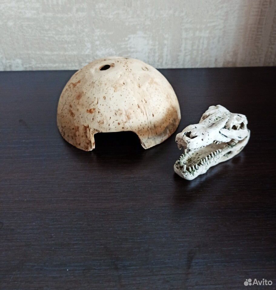 Кокос декорация для аквариума