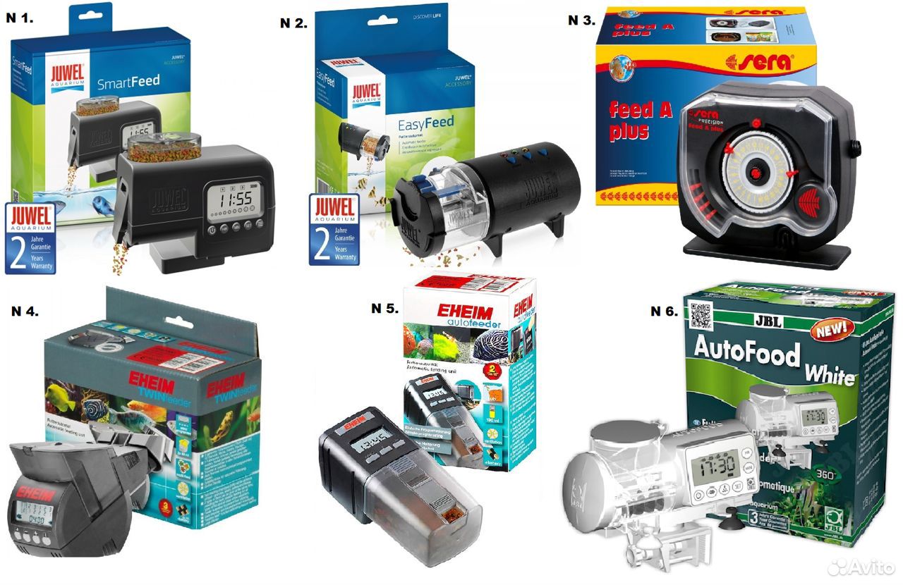 Автокормушка для рыб eheim, juwel, tetra, JBL