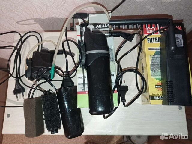 Фильтры Aquael и sunsun