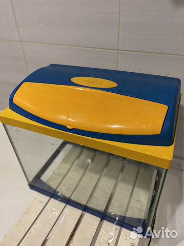 Аквариум прямоугольный с крышкой