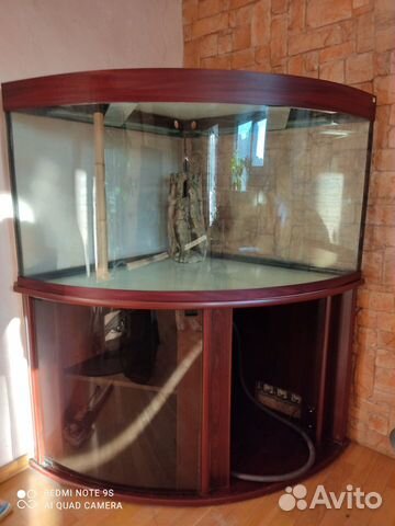 Аквариум 400 литров с тумбой бу