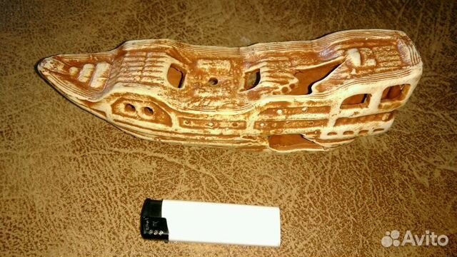 Грот керамический корабль