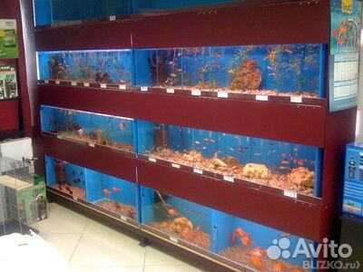 Аквариумная стойка 3100x450x2250 (разборная)