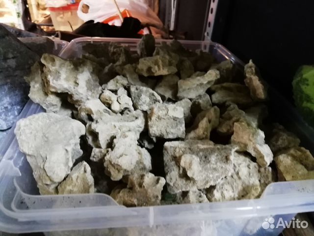 Камни натуральные для декорирования аквариума