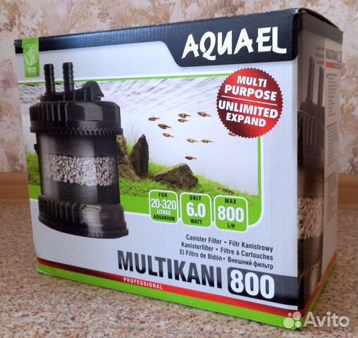 Внешний фильтр AquaEL Multi kani 800