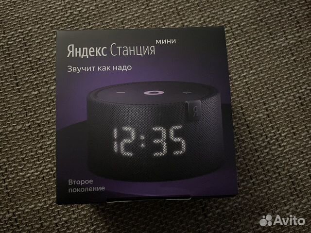 Яндекс станция алиса мини с часами купить в Калининграде, цена 6 000 ...