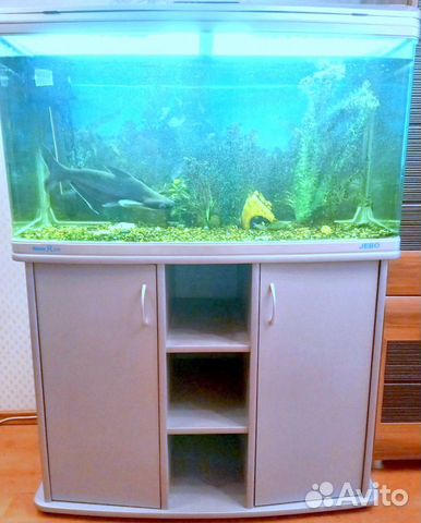 Аквариум с тумбой jebo 3100R 208 литров